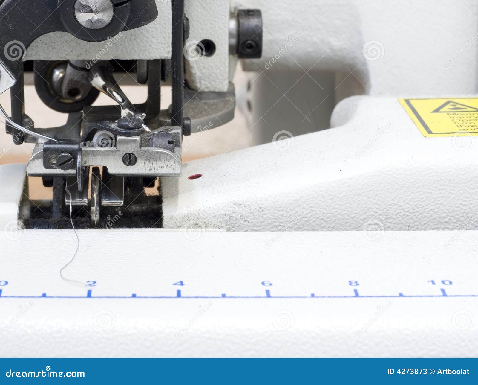 Textile machine stock image. Image of thread, singer, cotton - 4273873