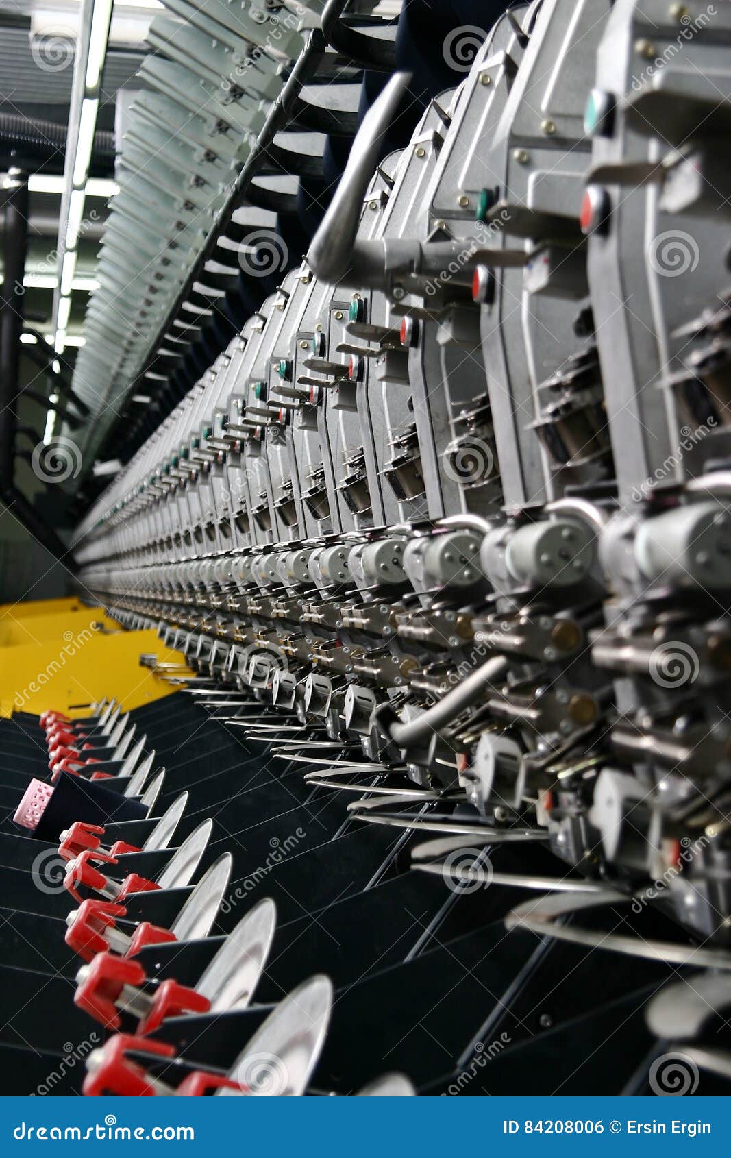 Textile Manufacturing stock photo. Image of detail, color - 84208006
