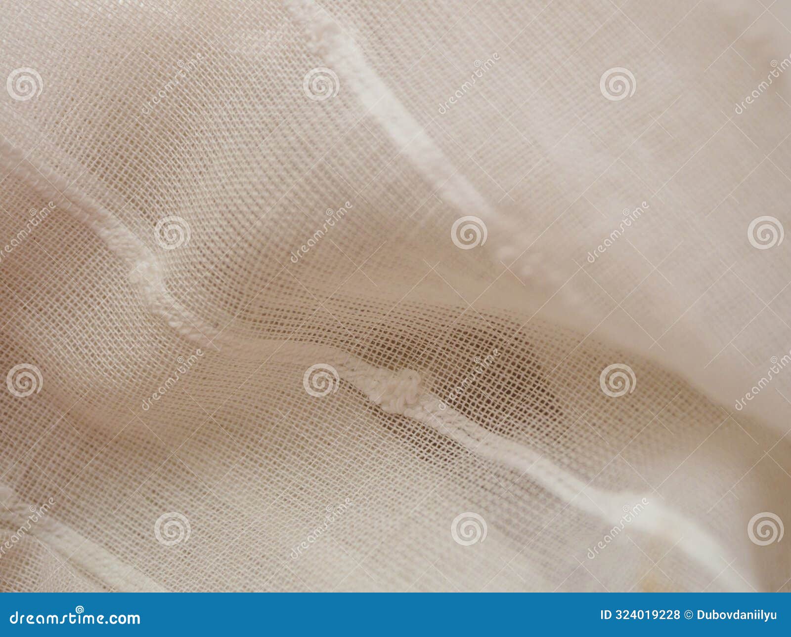 Textile Material Light Translucent Background Close-up for Sewing ...