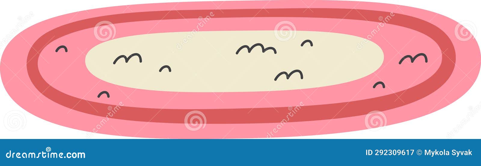Textile Oval Carpet stock vector. Illustration of fabric - 292309617