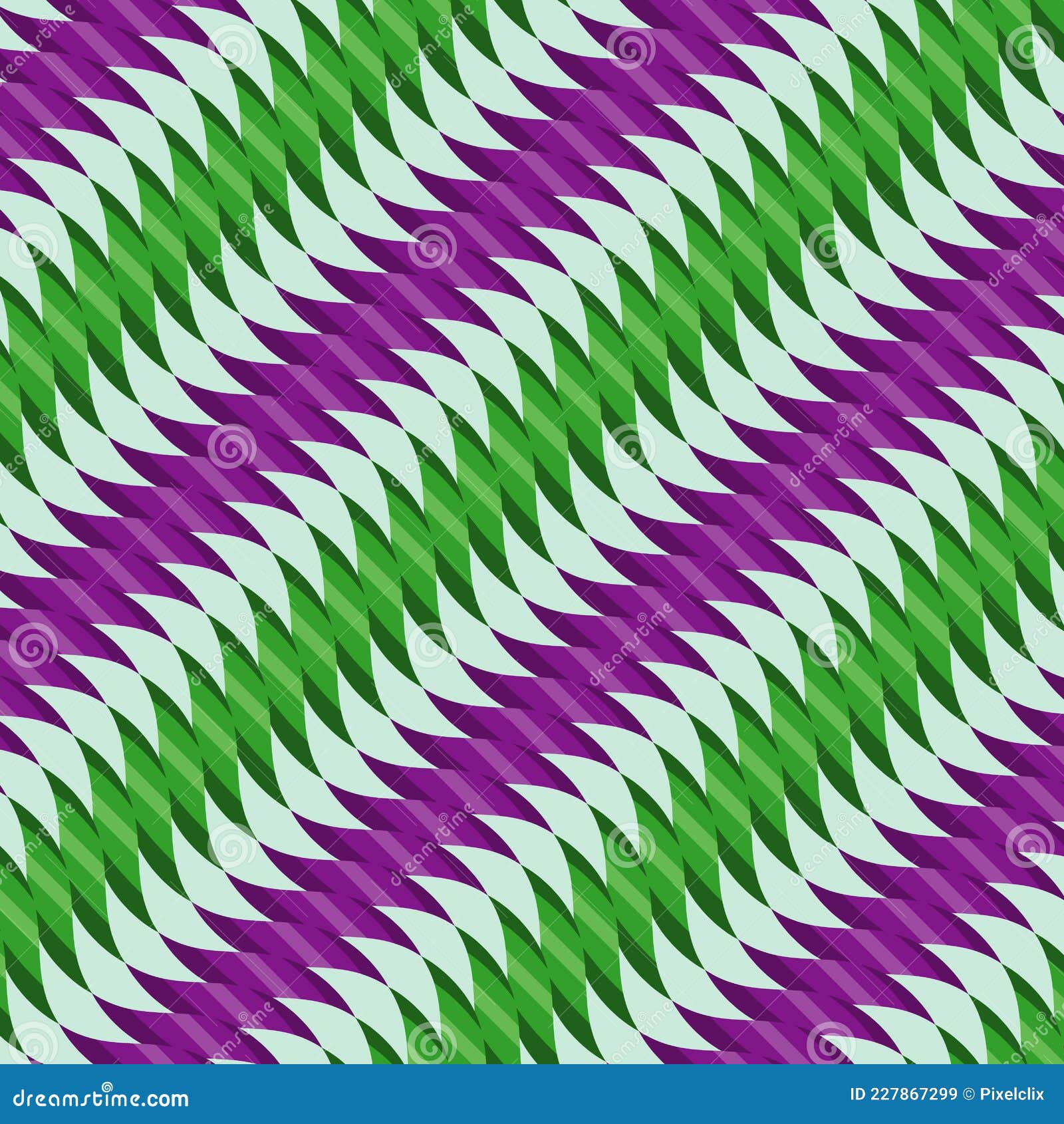 Textile Pattern Free of Choice Leafy Curve Design. Stock Vector ...