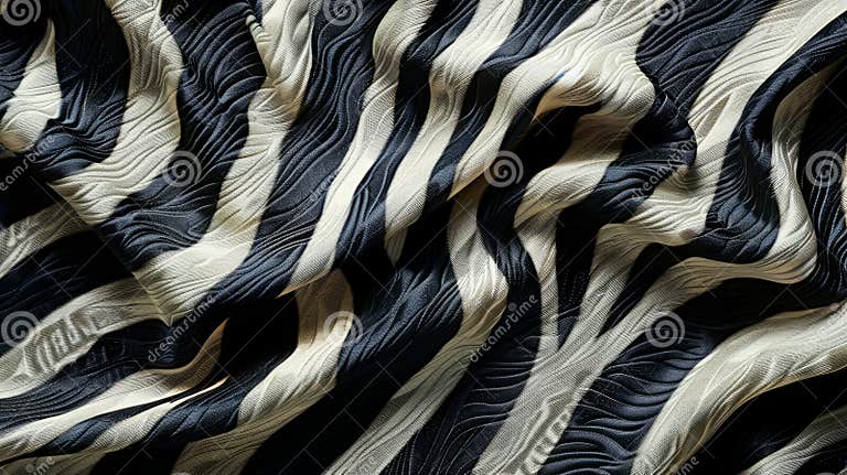 Textile Pattern Measurement Tailored for Zebra Line Design Stock Image ...