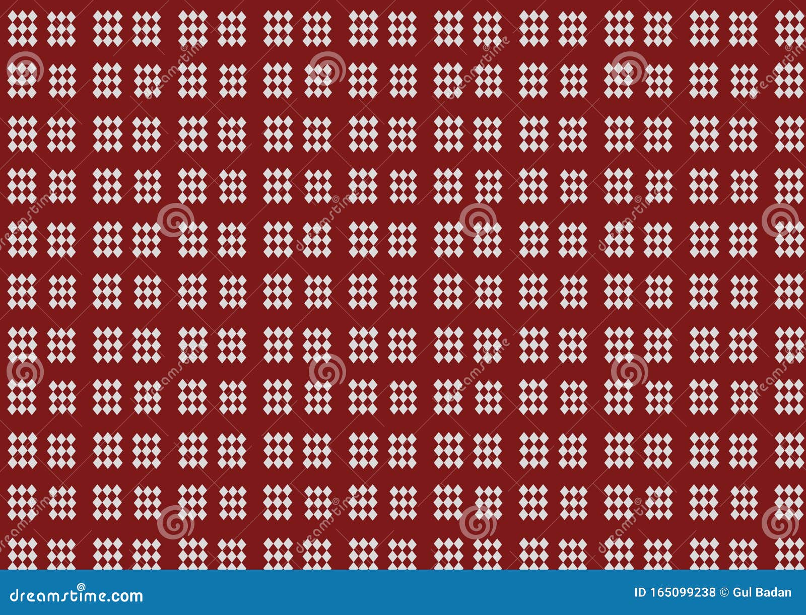 Textile Pattern Wallpaper with Red Background New Design Squares Box ...