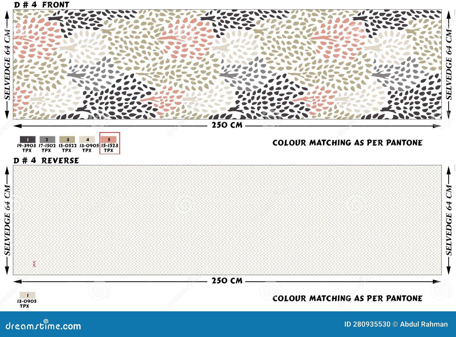 Textile Print Design Bedsheet Collection Stock Illustration ...