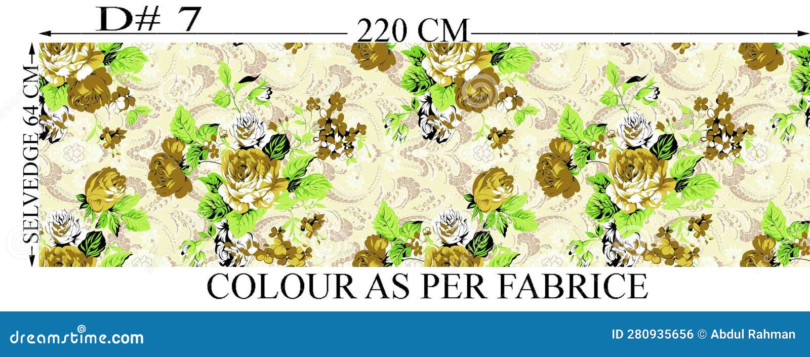 Textile Print Design Bedsheet Collection Stock Illustration ...