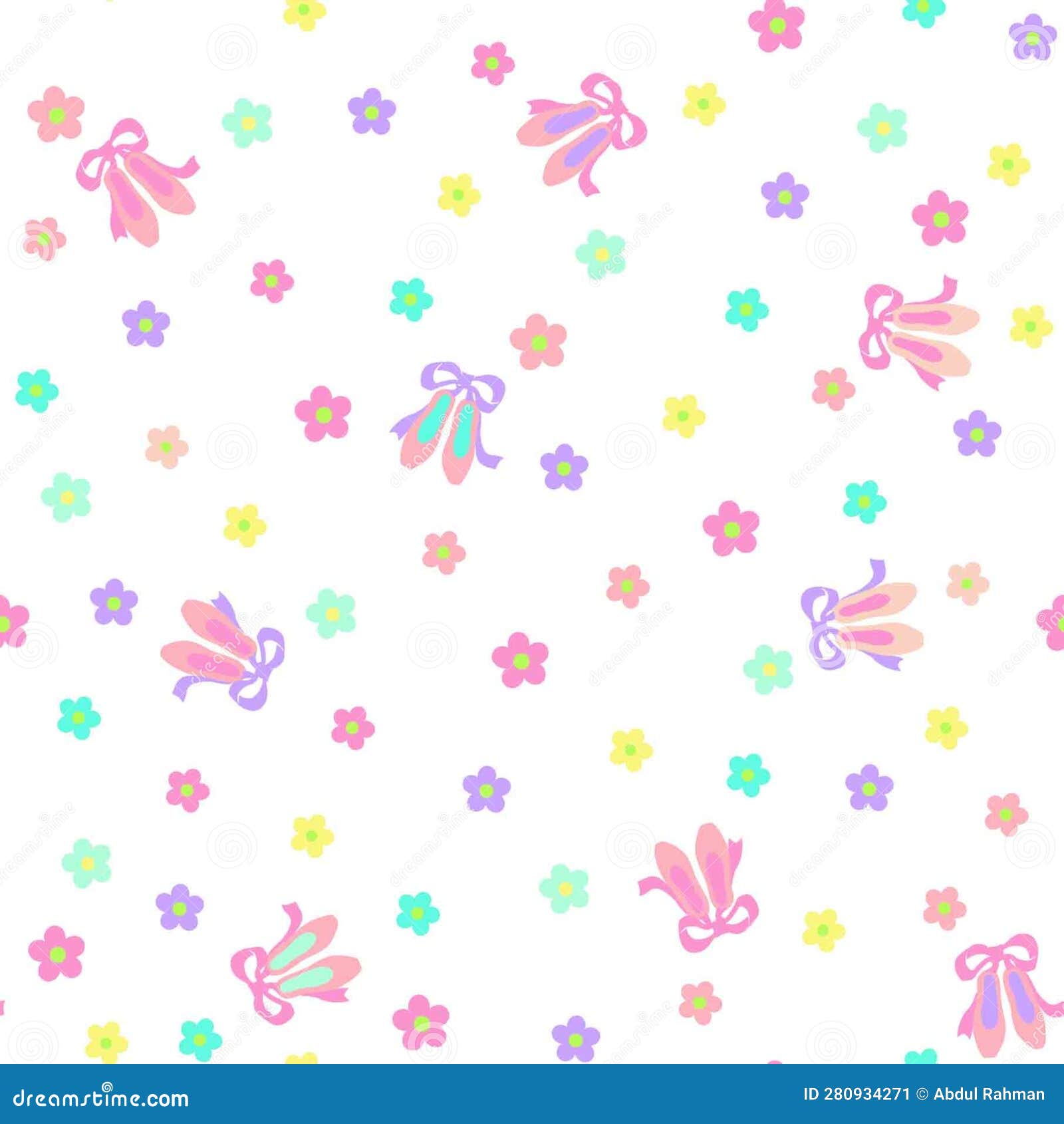 Textile Print Design Bedsheet Collection Stock Illustration ...