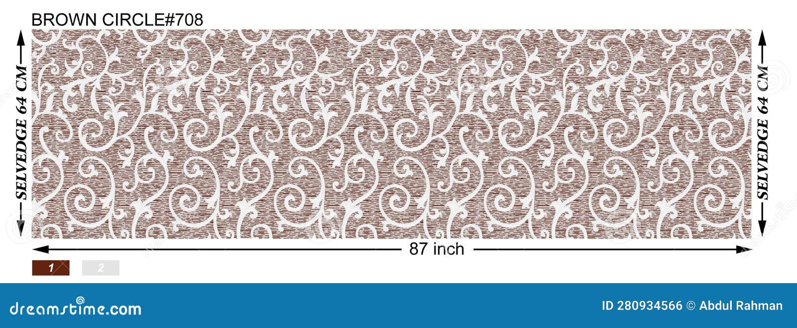 Textile Print Design Bedsheet Collection Stock Illustration ...