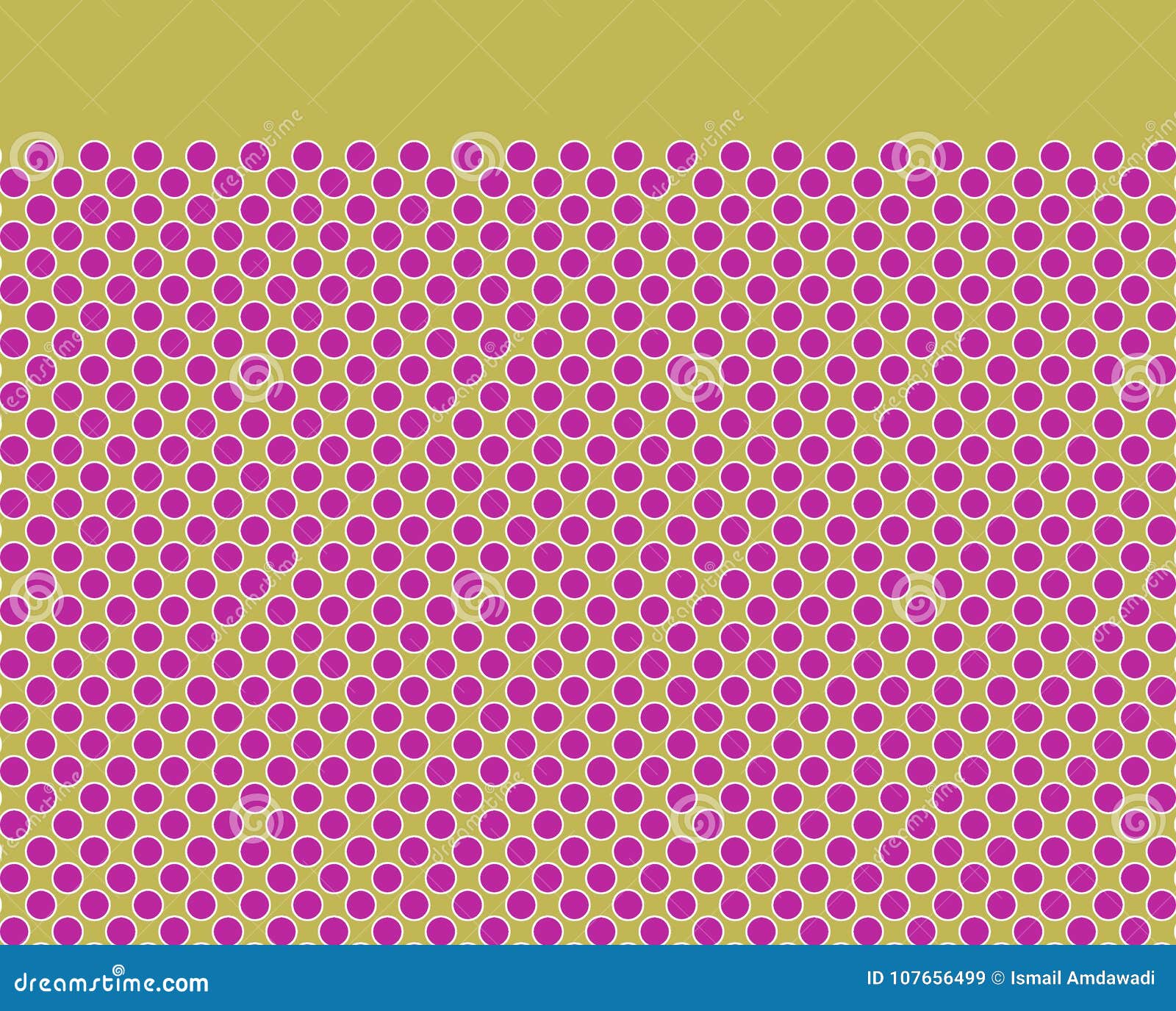 Dot Pattern with Plain Border Stock Illustration - Illustration of ...