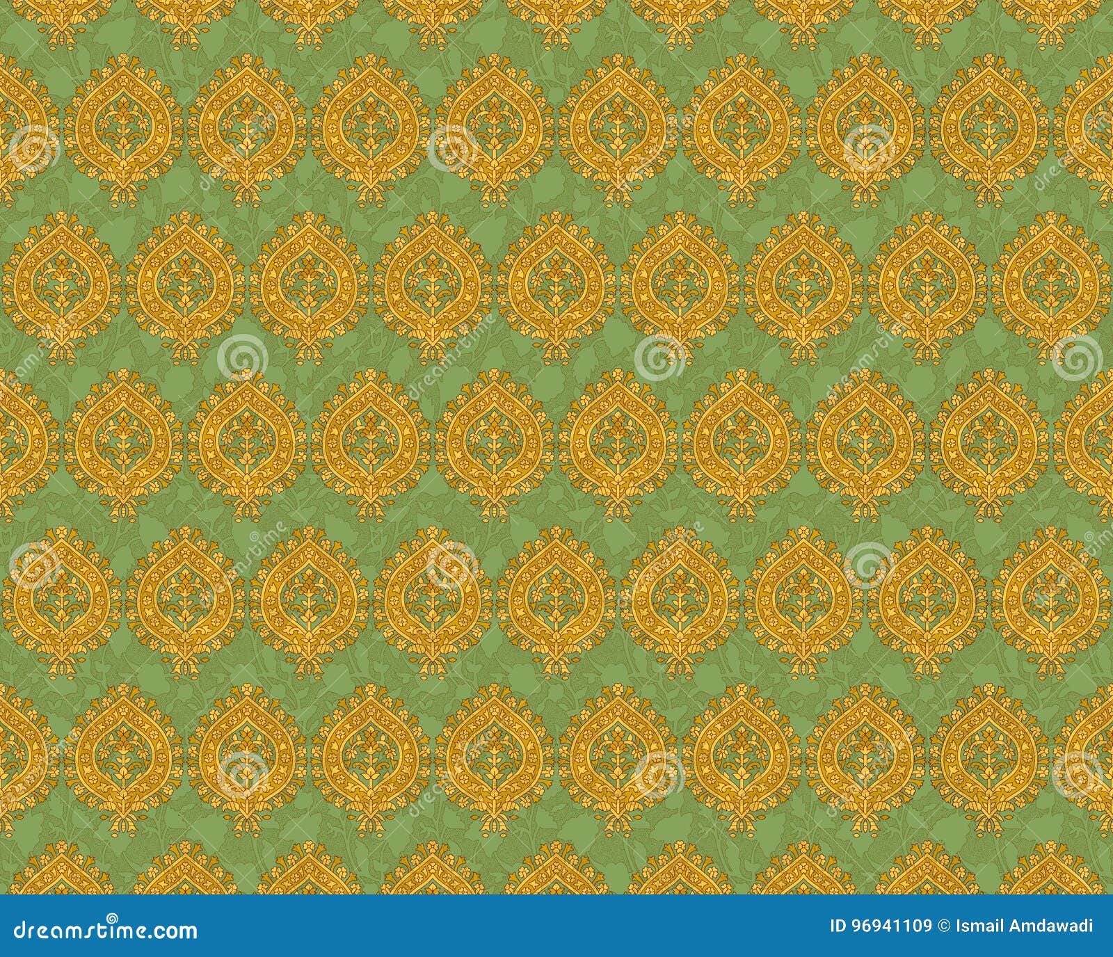 Textile Print Seamless Pattern Stock Illustration - Illustration of ...