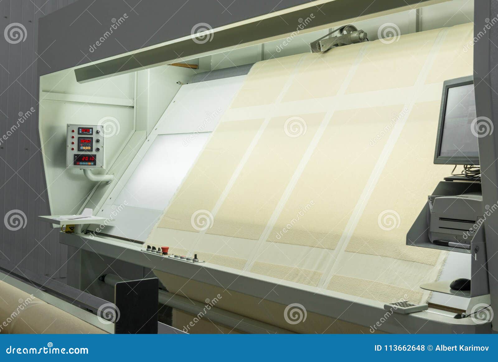 Quality Control of Textiles Stock Photo - Image of cloth, closeup ...