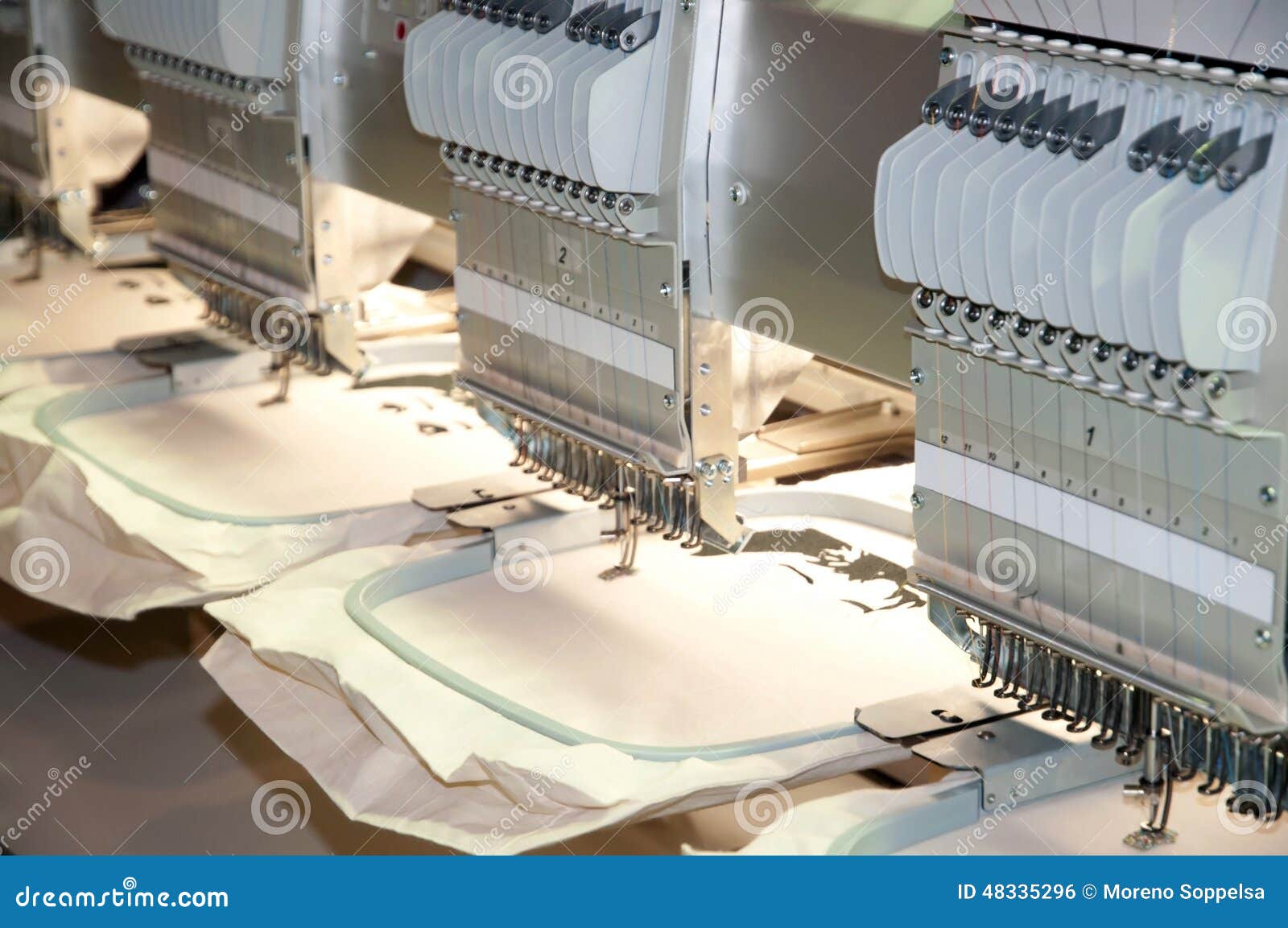 477 Textile Professional Industrial Embroidery Machine Stock Photos ...