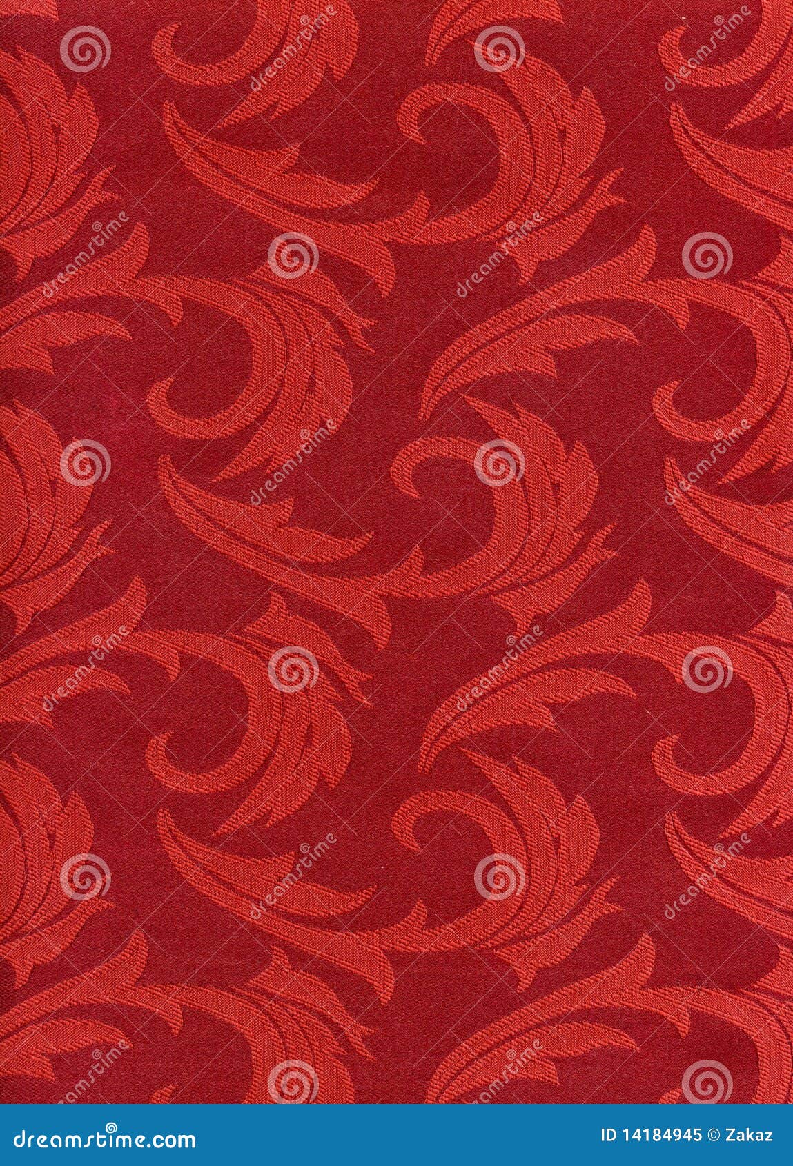 Textile - red stock illustration. Illustration of leafs - 14184945