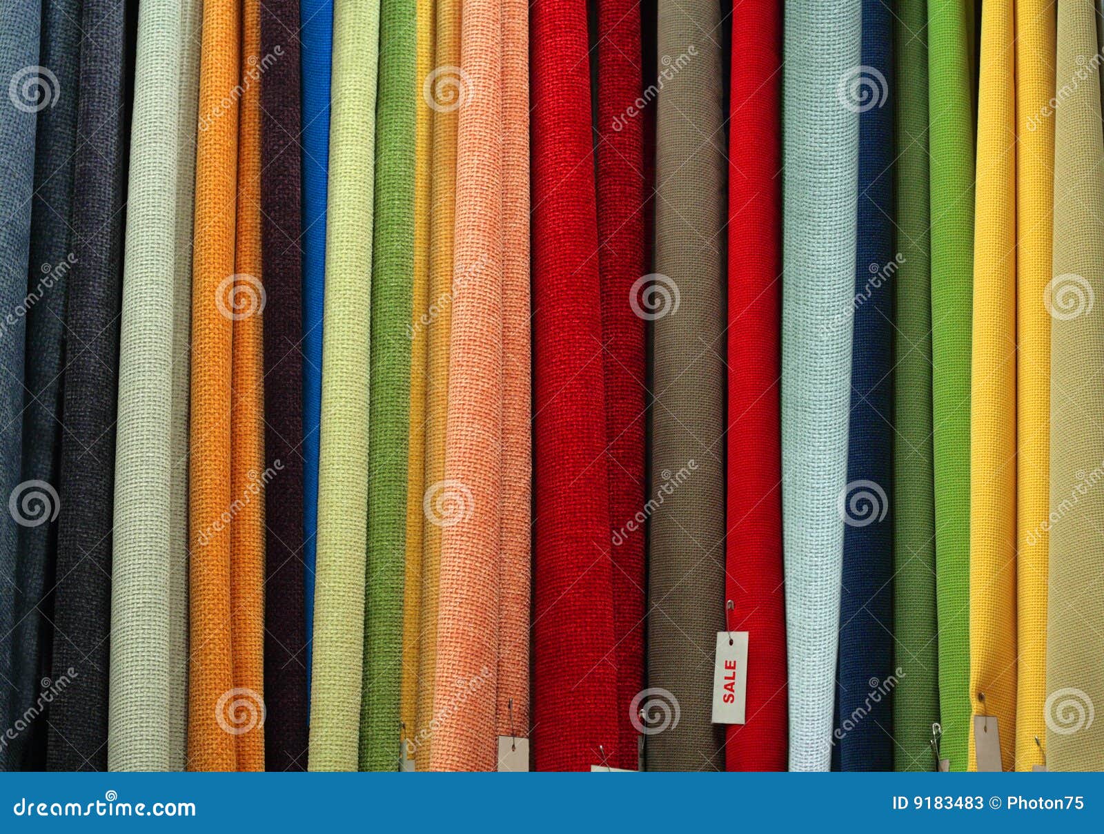 Textile for sale stock image. Image of selective, cotton - 9183483