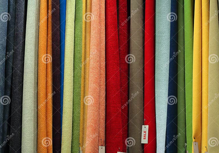 Textile for sale stock image. Image of selective, cotton - 9183483