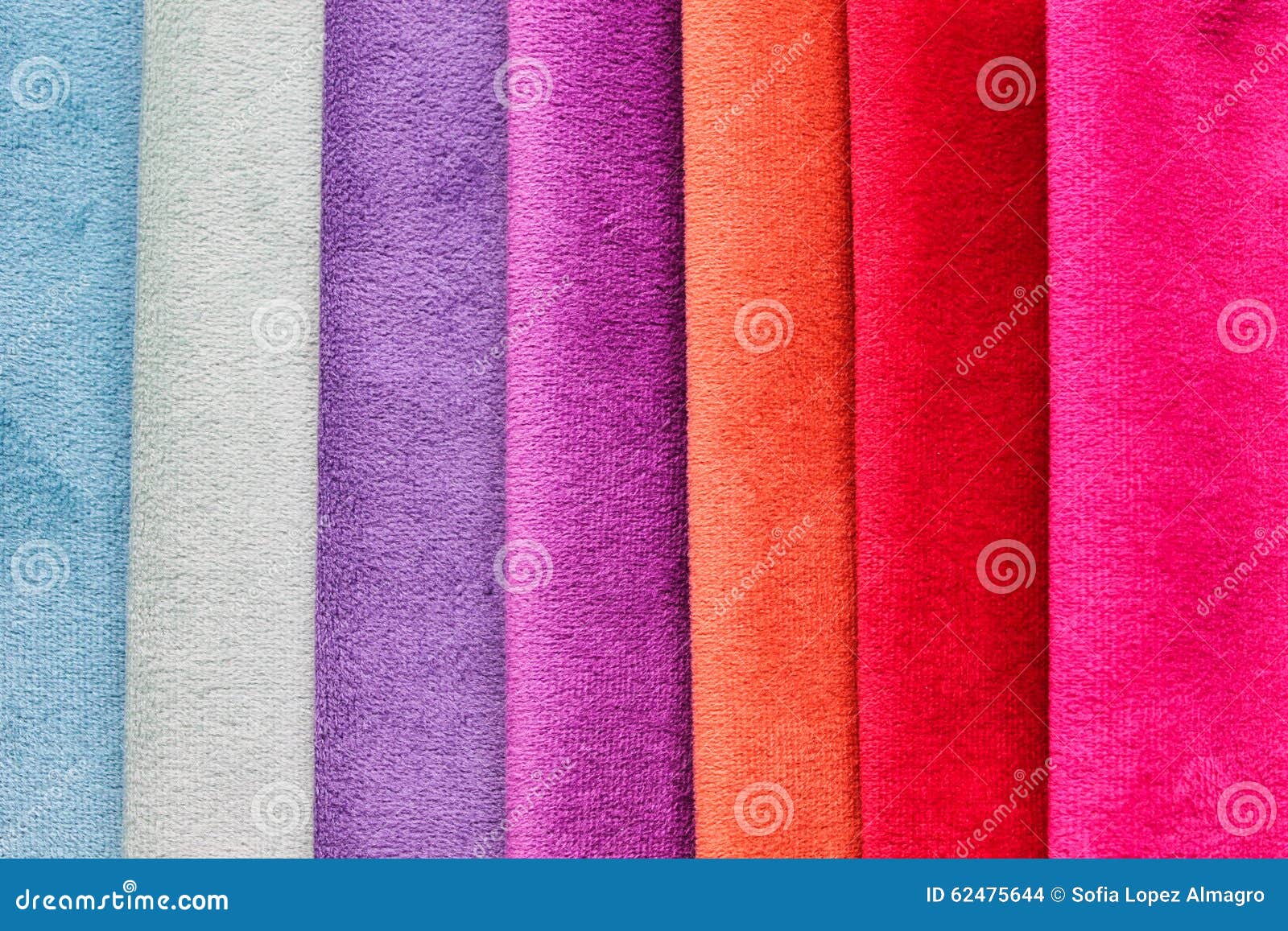Textile Samples Closeup stock photo. Image of colours - 62475644