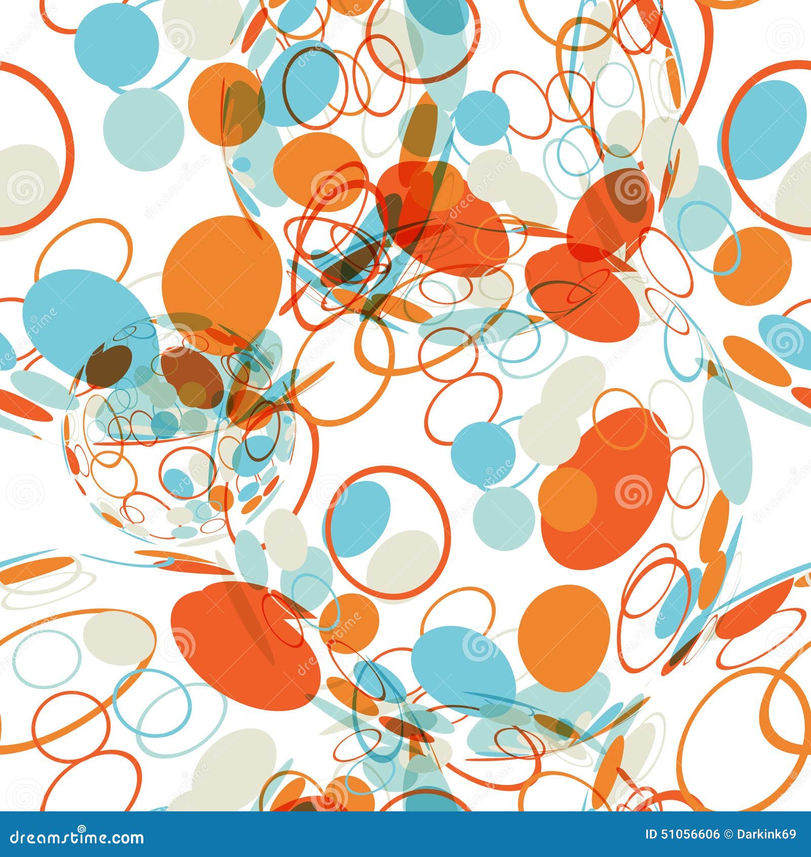 Textile Seamless Pattern of Balls with Texture Circles Stock Vector ...