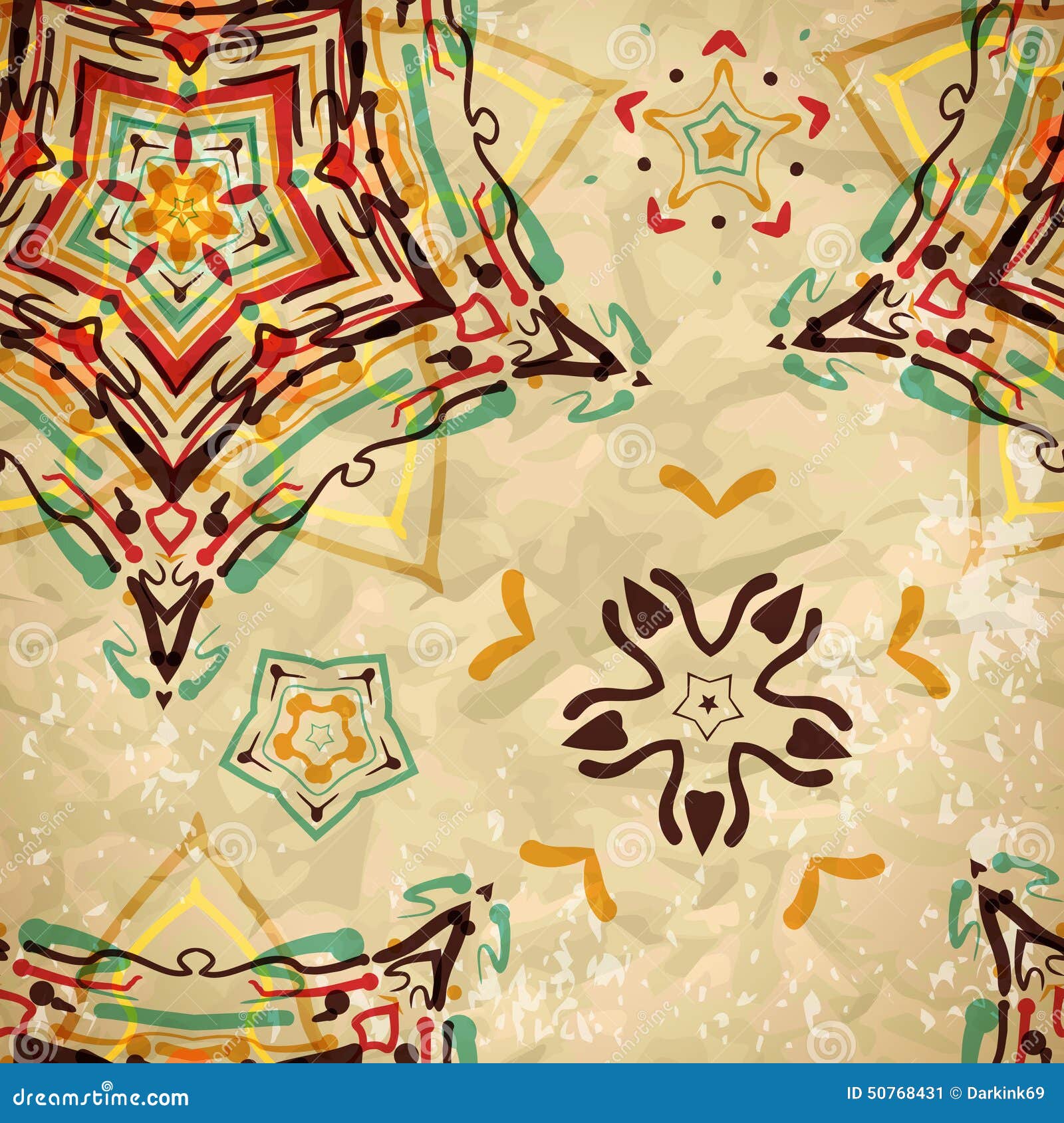 Textile Seamless Pattern Of Internet Memes Nichosi Cartoon Vector ...