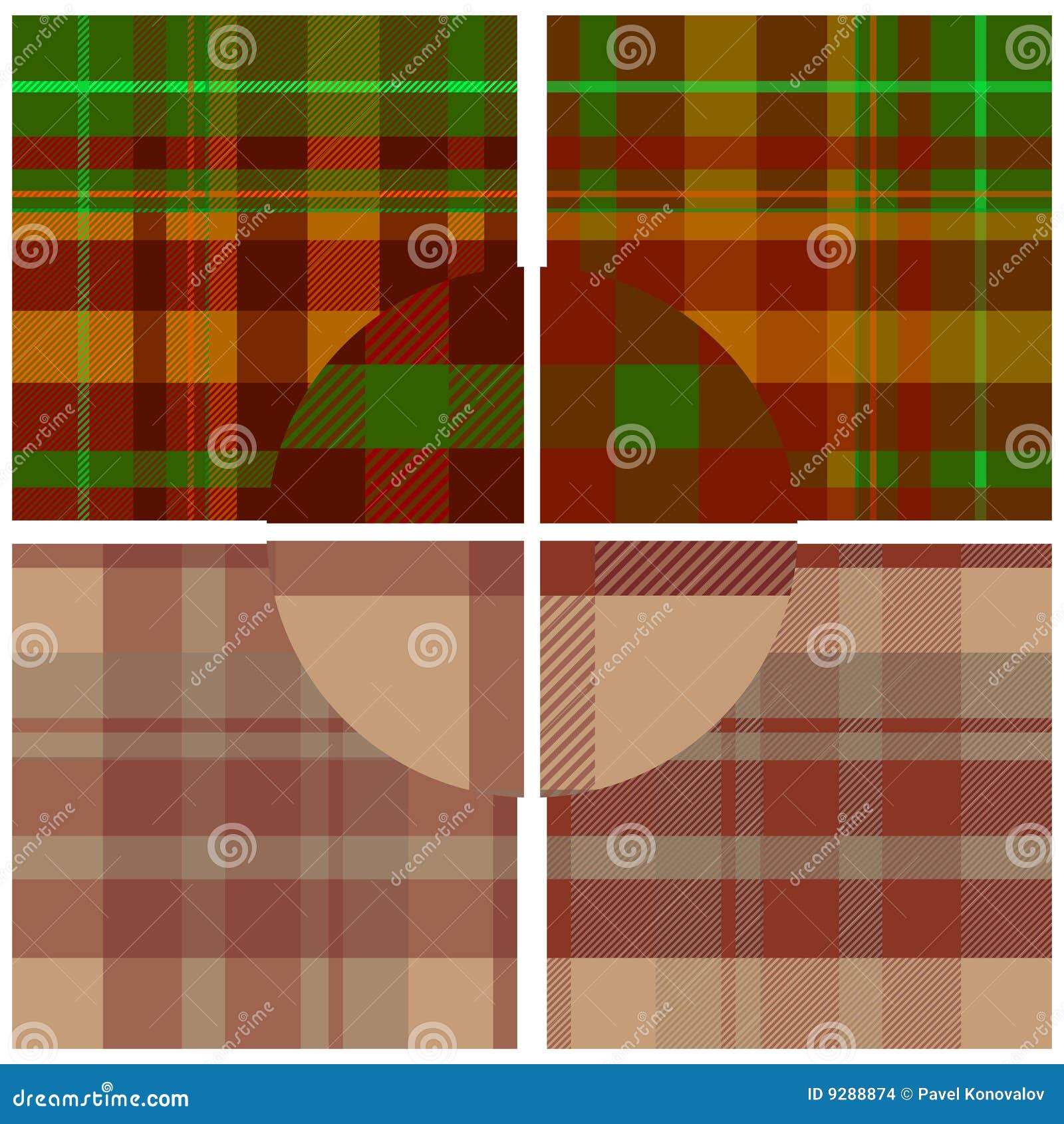 Textile Seamless Pattern Set Stock Vector - Illustration of print ...