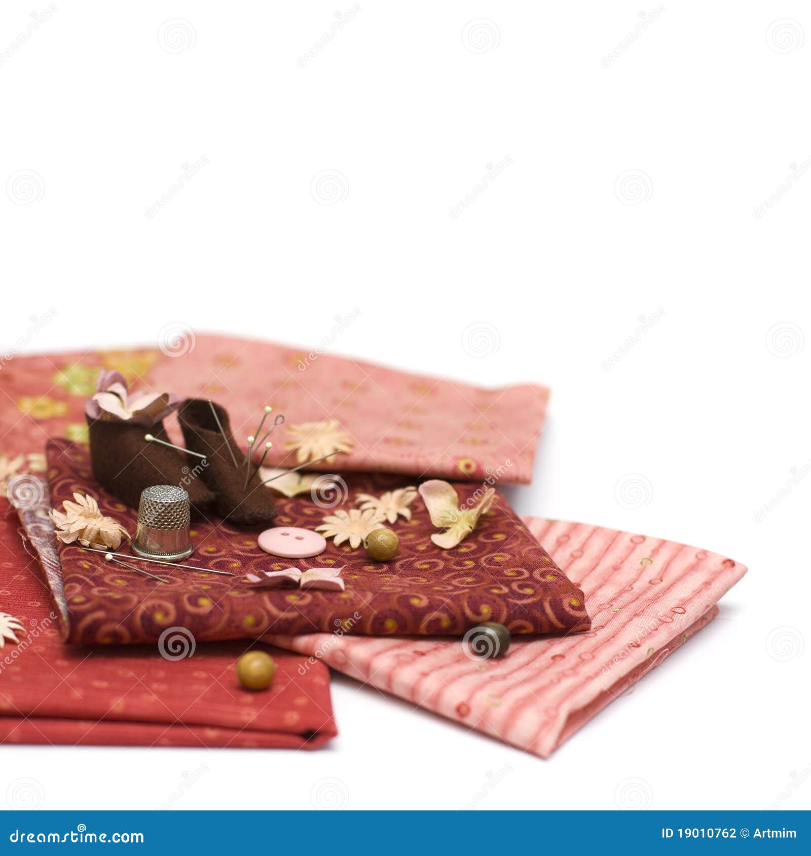 Textile and Sewing Accessories Stock Photo - Image of embroidery ...