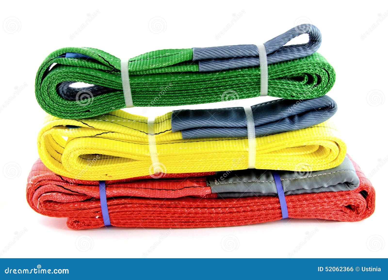 Textile slings stock photo. Image of synthetic, safety - 52062366
