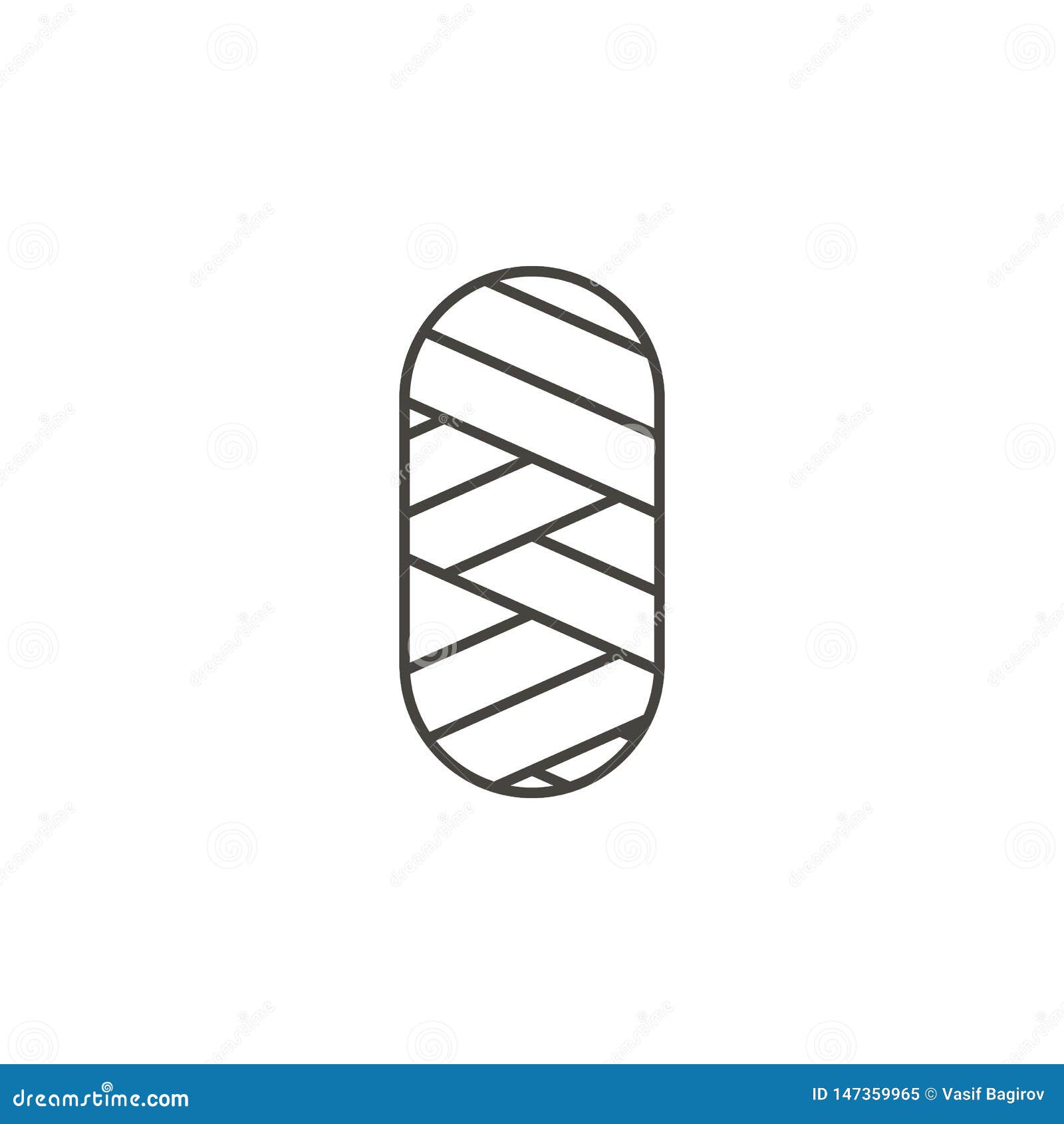 Textile Thread, Thread Wool Icon - Vector. Simple Element Illustration ...