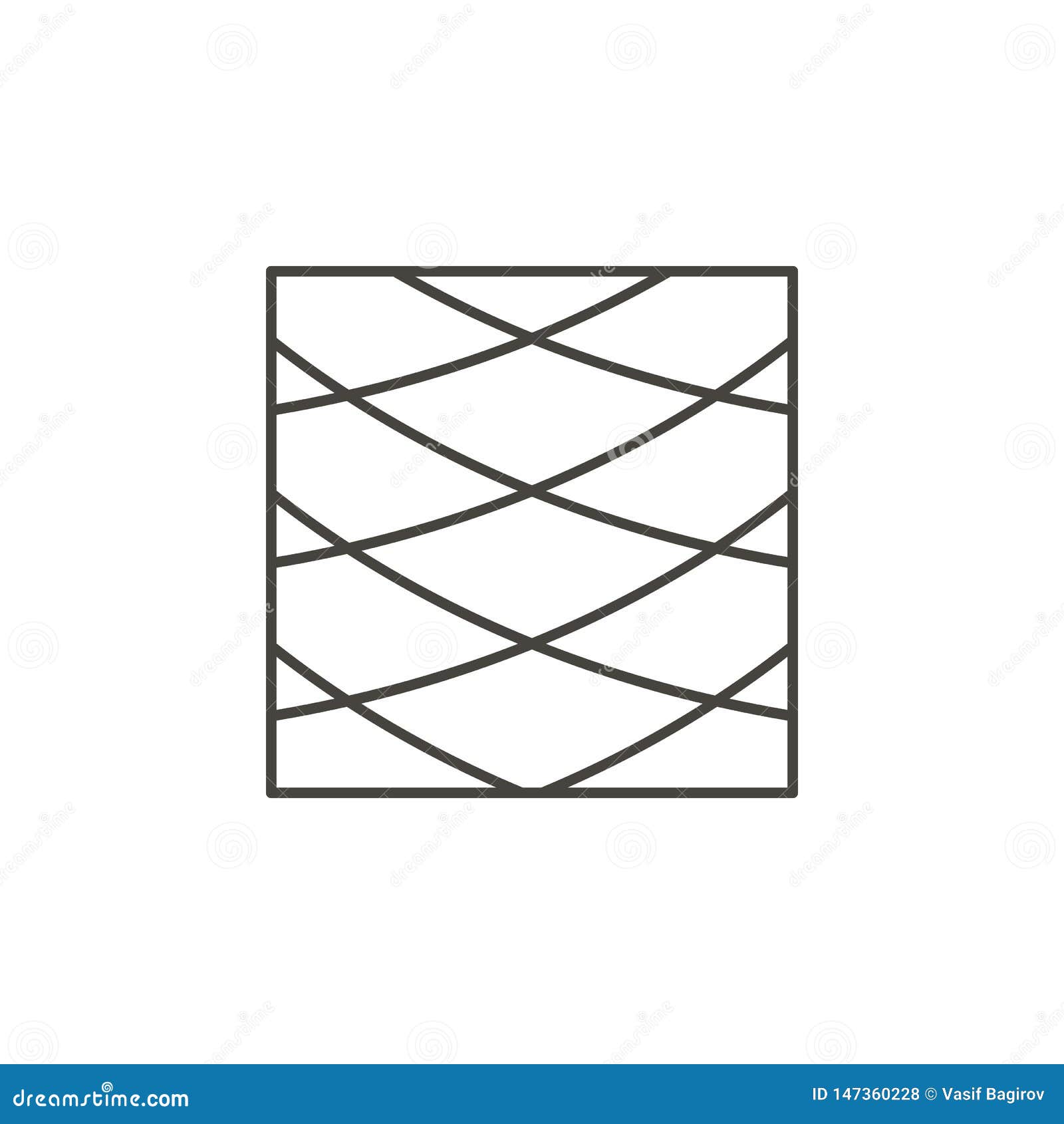 Textile Thread, Thread Wool Icon - Vector. Simple Element Illustration ...