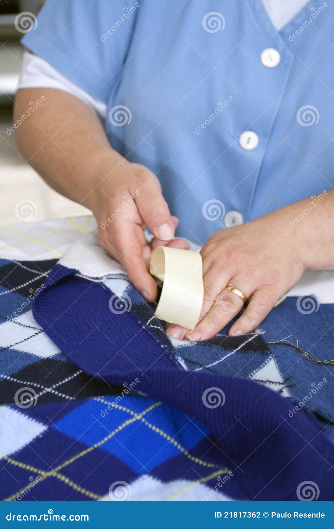 Textile worker stock photo. Image of hand, professional - 21817362