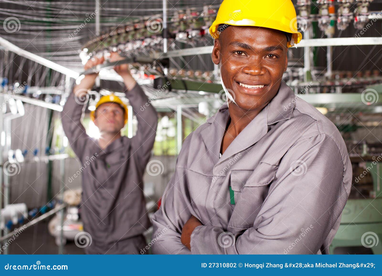 Textile worker stock photo. Image of confident, leader - 27310802