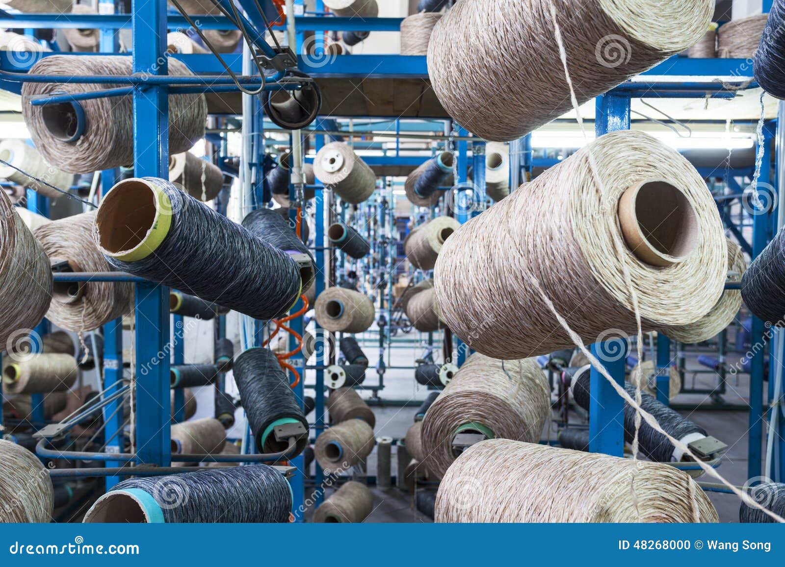 Textile workshop stock photo. Image of traditional, cotton - 48268000