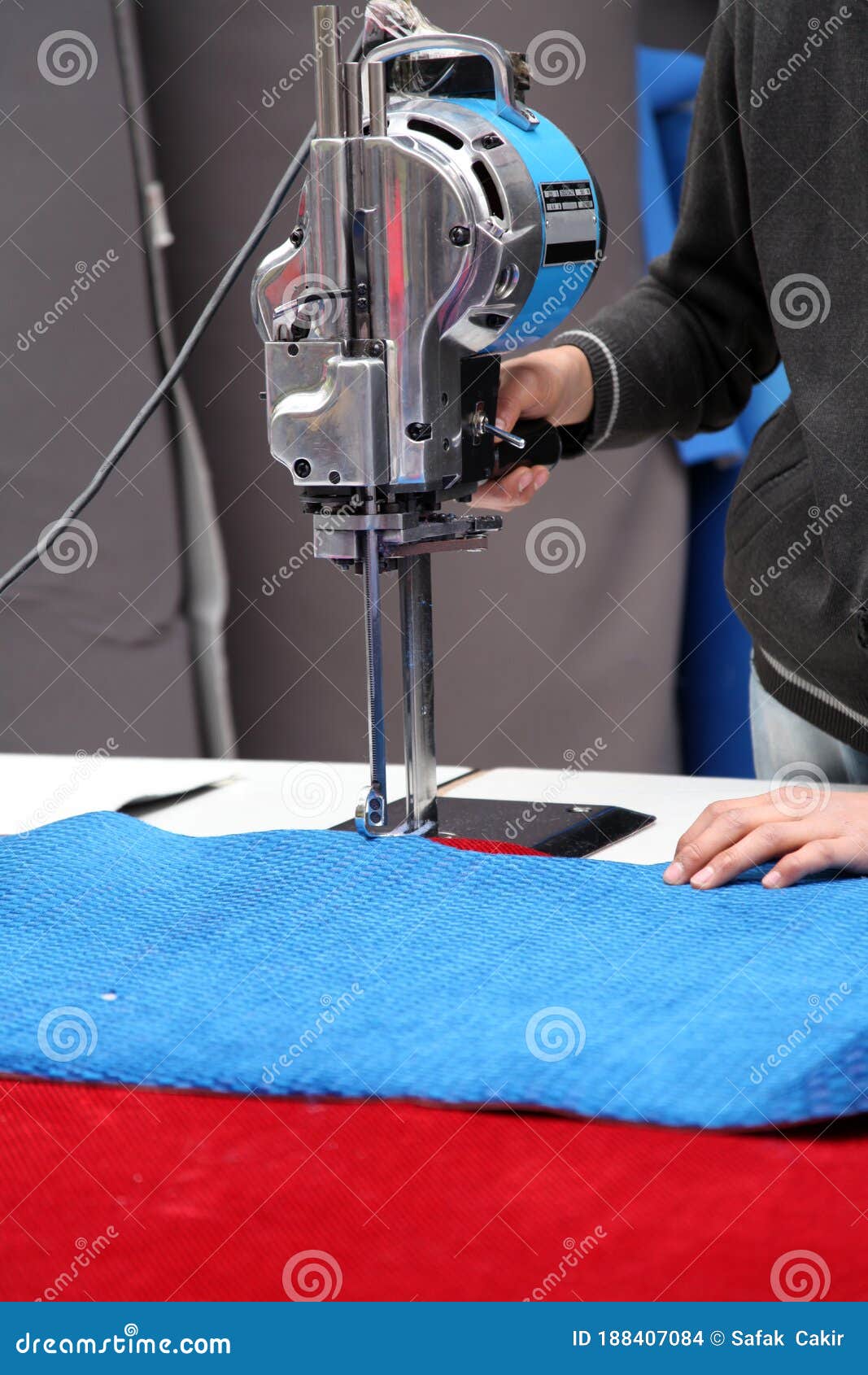Textile workshop stock photo. Image of manufacturing - 188407084