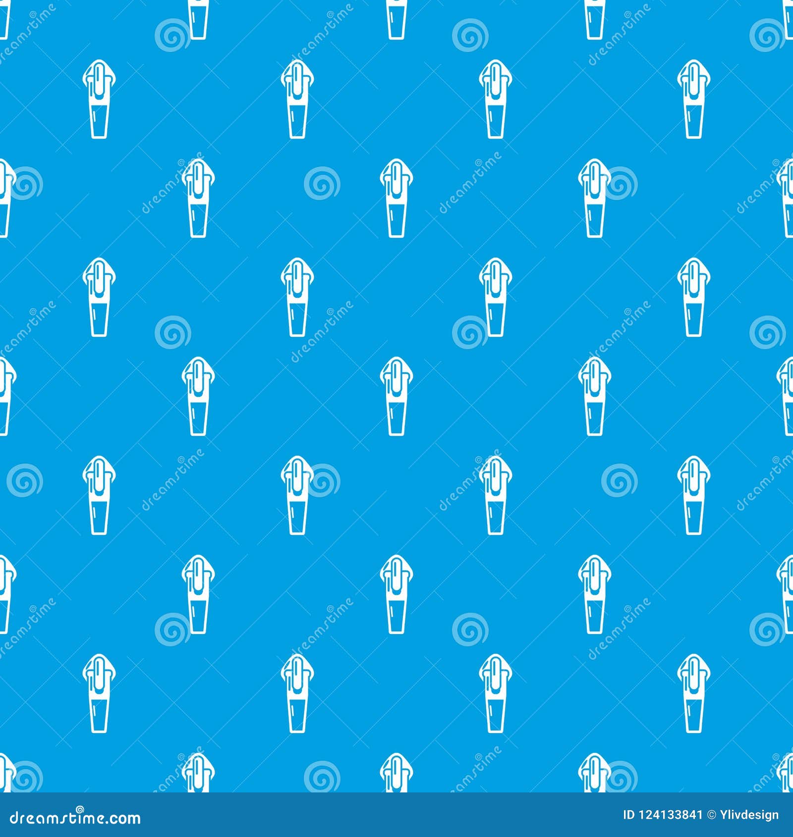 Textile Zip Pattern Vector Seamless Blue Stock Vector - Illustration of ...