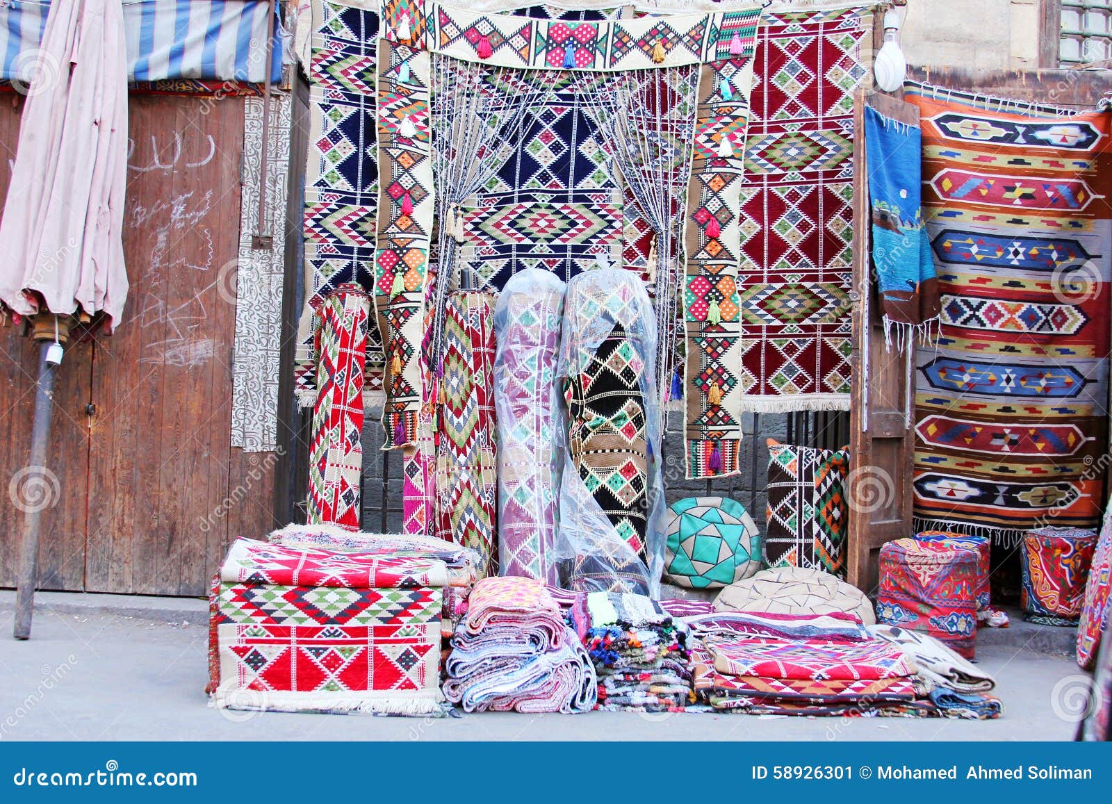 Textiles stock image. Image of colorful, arabian, egypt - 58926301