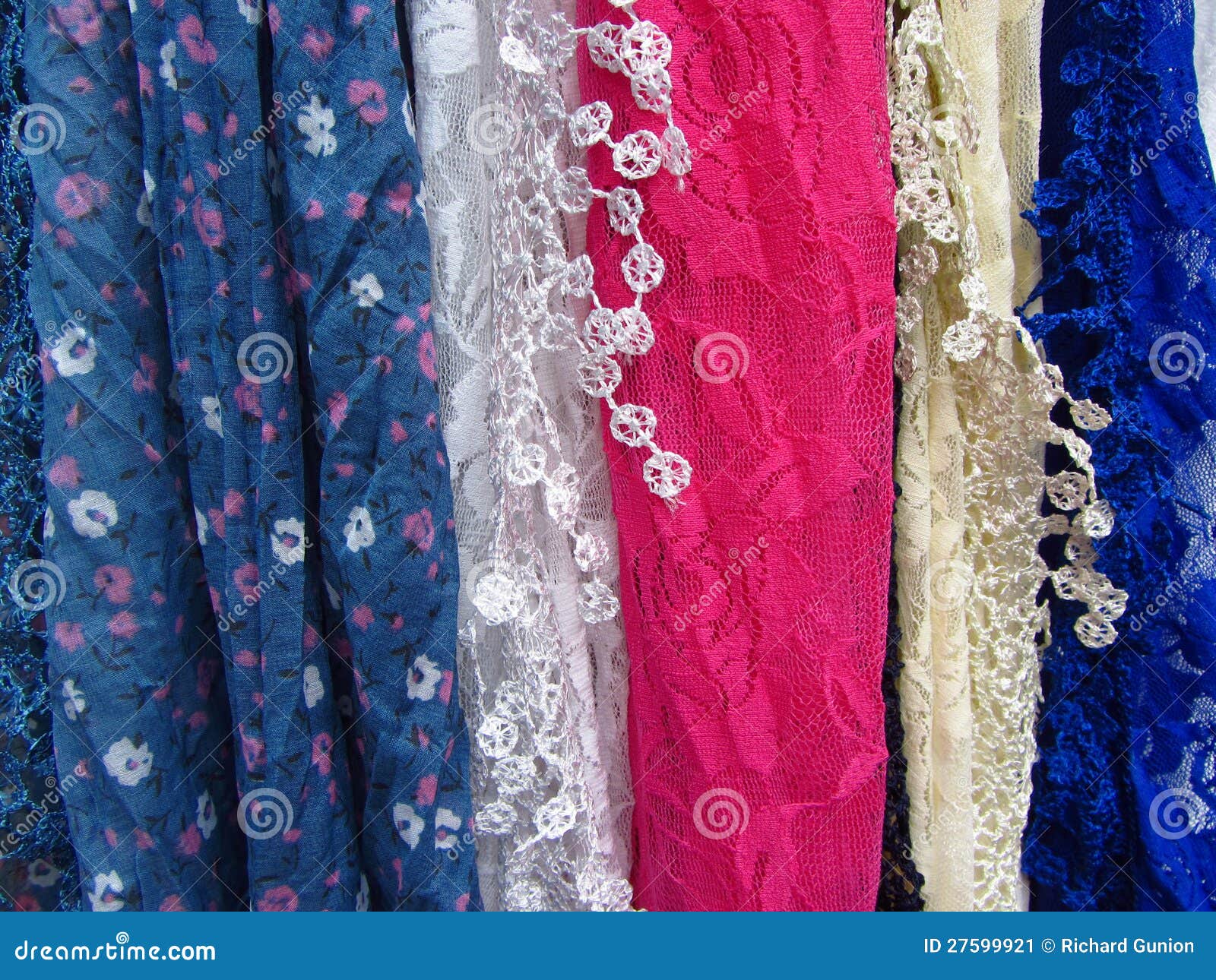 Textiles for Sale in Rome stock image. Image of vibrant - 27599921