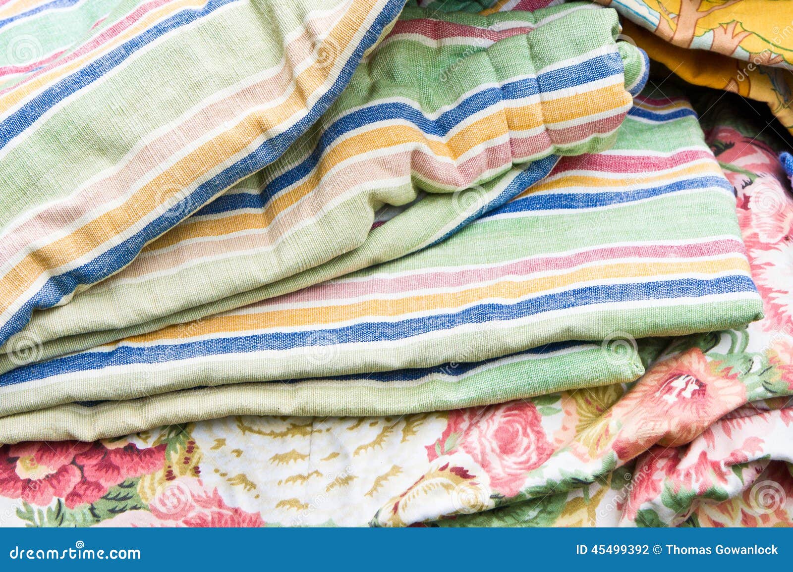 Textiles sale stock photo. Image of green, textiles, polyester - 45499392