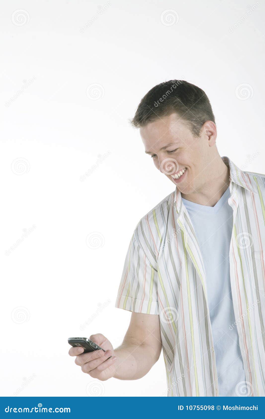 Texting Friends stock photo. Image of happy, portrait - 10755098