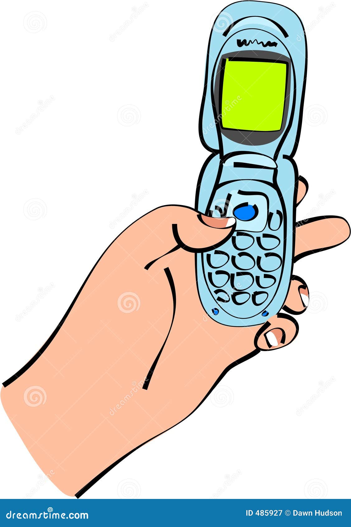 Texting hand stock illustration. Illustration of lifestyle - 485927