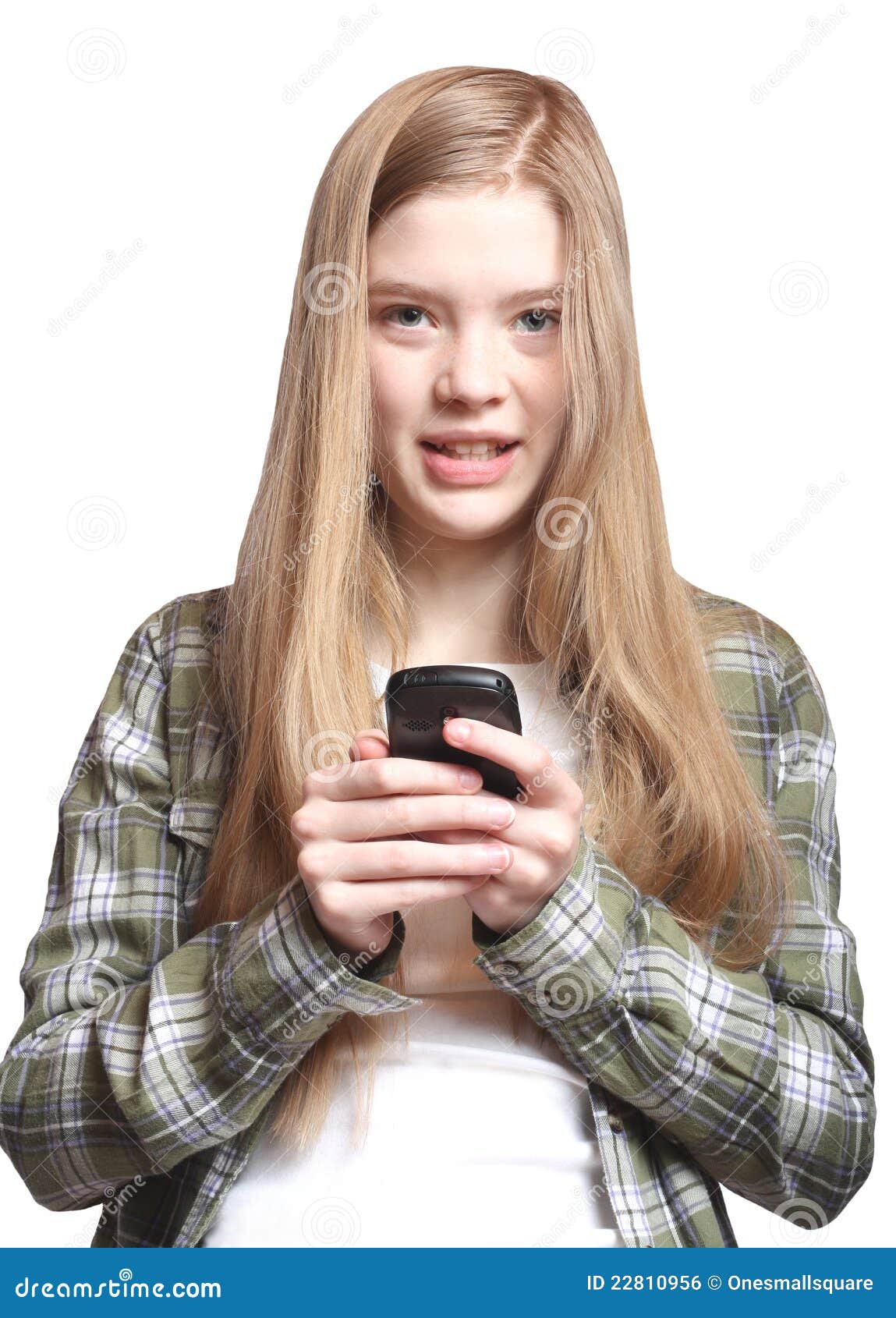 Texting Teen stock photo. Image of alive, healthy, networking - 22810956