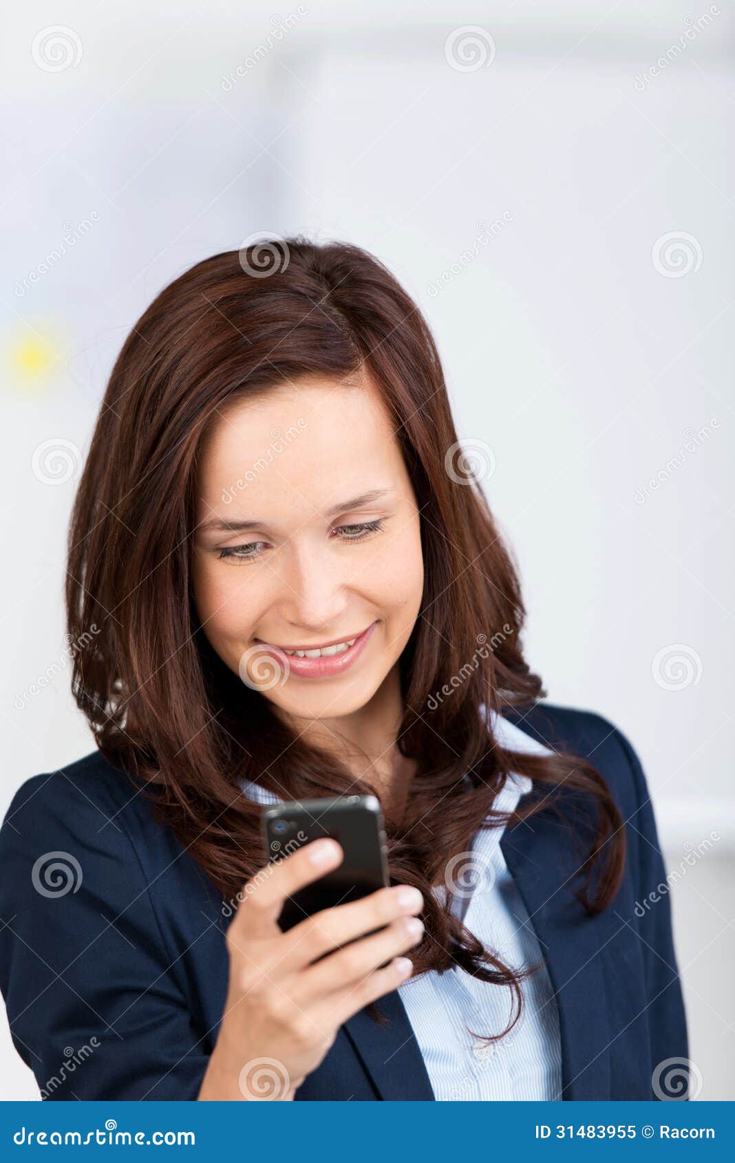 Texting woman stock image. Image of confident, businesswoman - 31483955