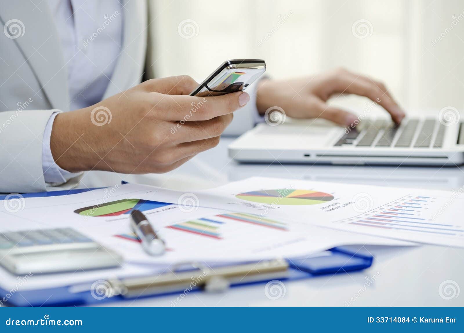 Texting and working stock photo. Image of dialing, communication - 33714084