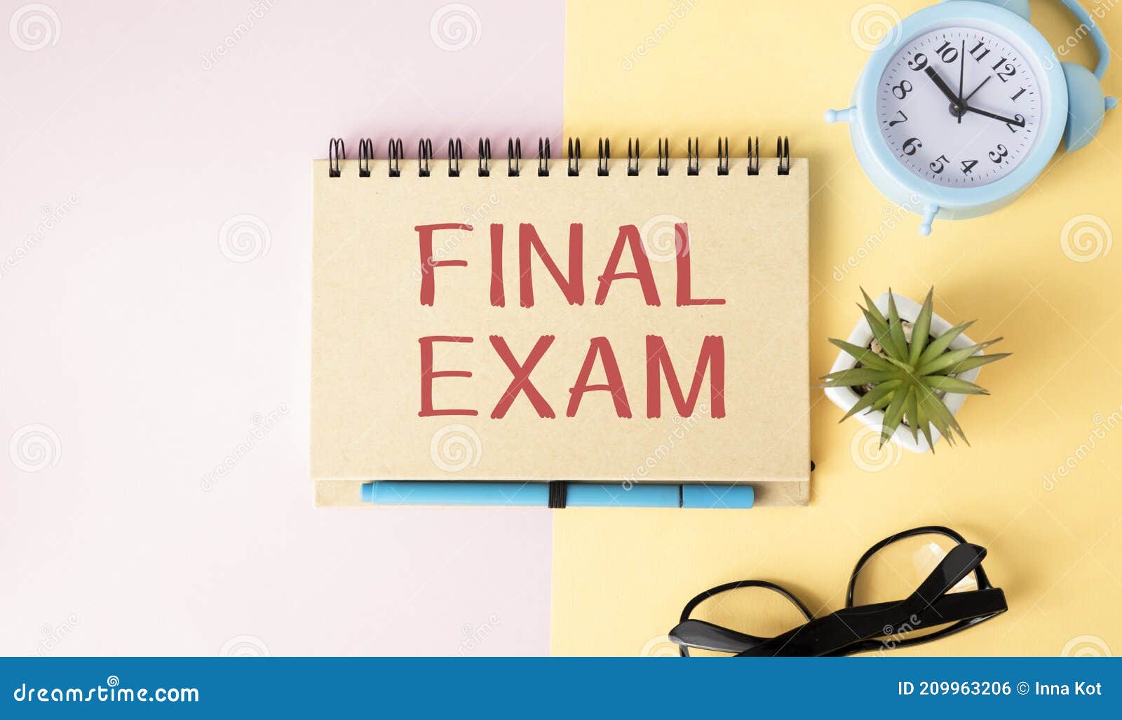 Texto Del Examen Final Escrito En Foto de archivo - Imagen de prueba ...