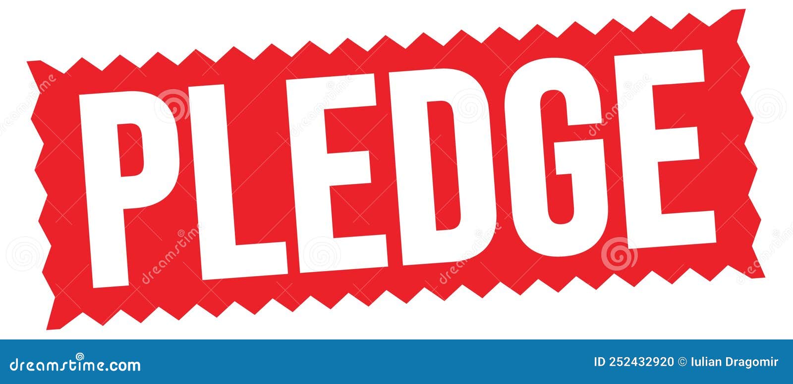 Texto Do Compromisso Escrito Em Sinal Vermelho Ilustração Stock ...