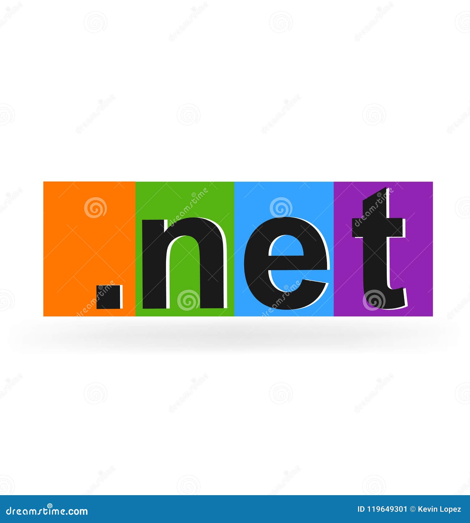 Texto Neto, World Wide Web De Internet, Icono Del Vector Ilustración ...