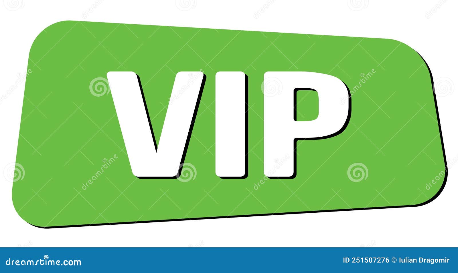 Texto Vip Em Sinal Verde Trapeze Ilustração Stock - Ilustração de verde ...