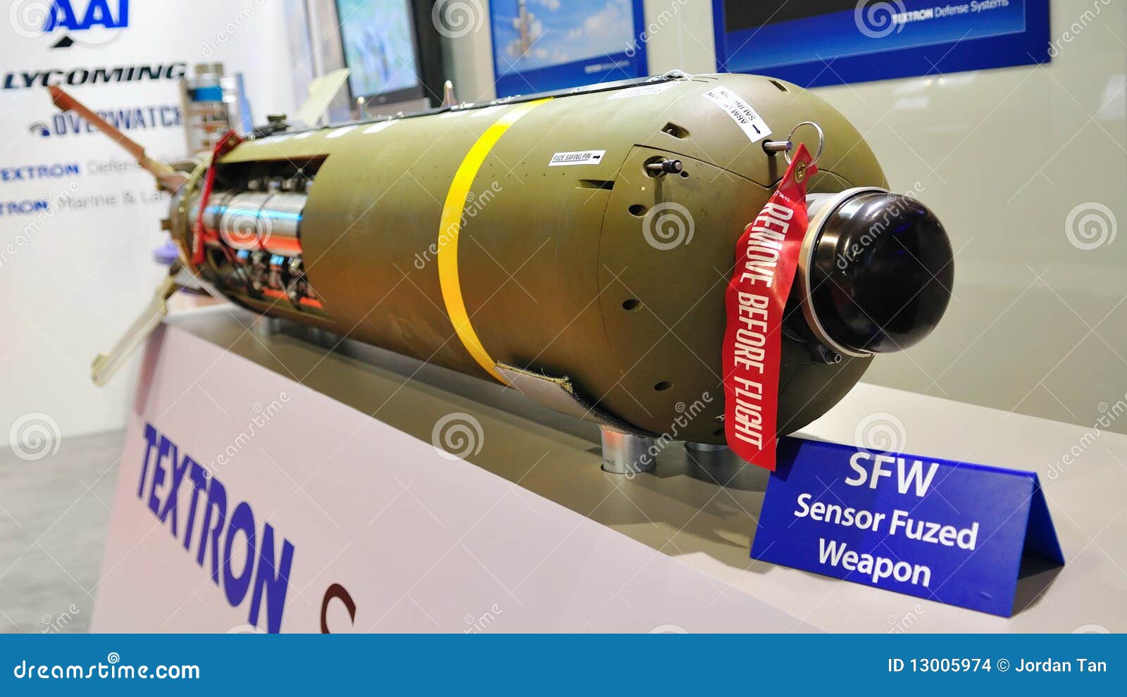 Textron Missile System at Singapore Airshow Editorial Stock Image ...