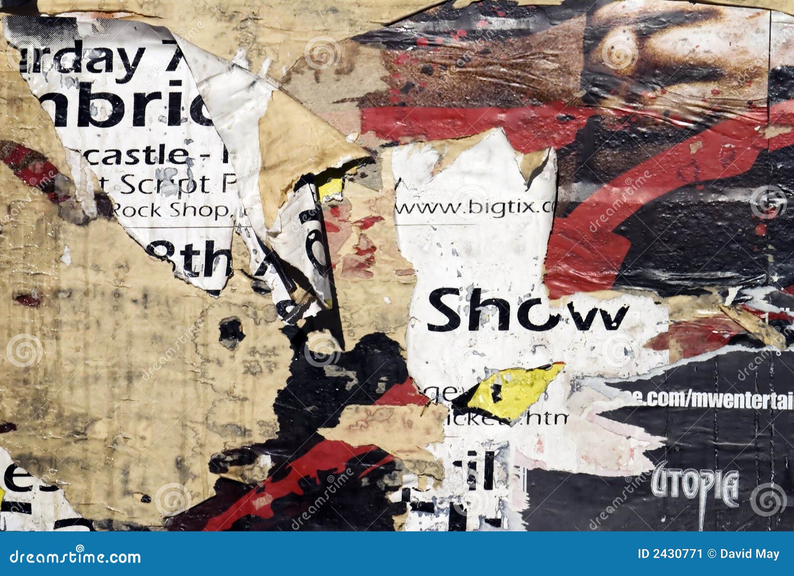 Textura 2 De La Pared Del Cartel Imagen de archivo - Imagen de quitado ...