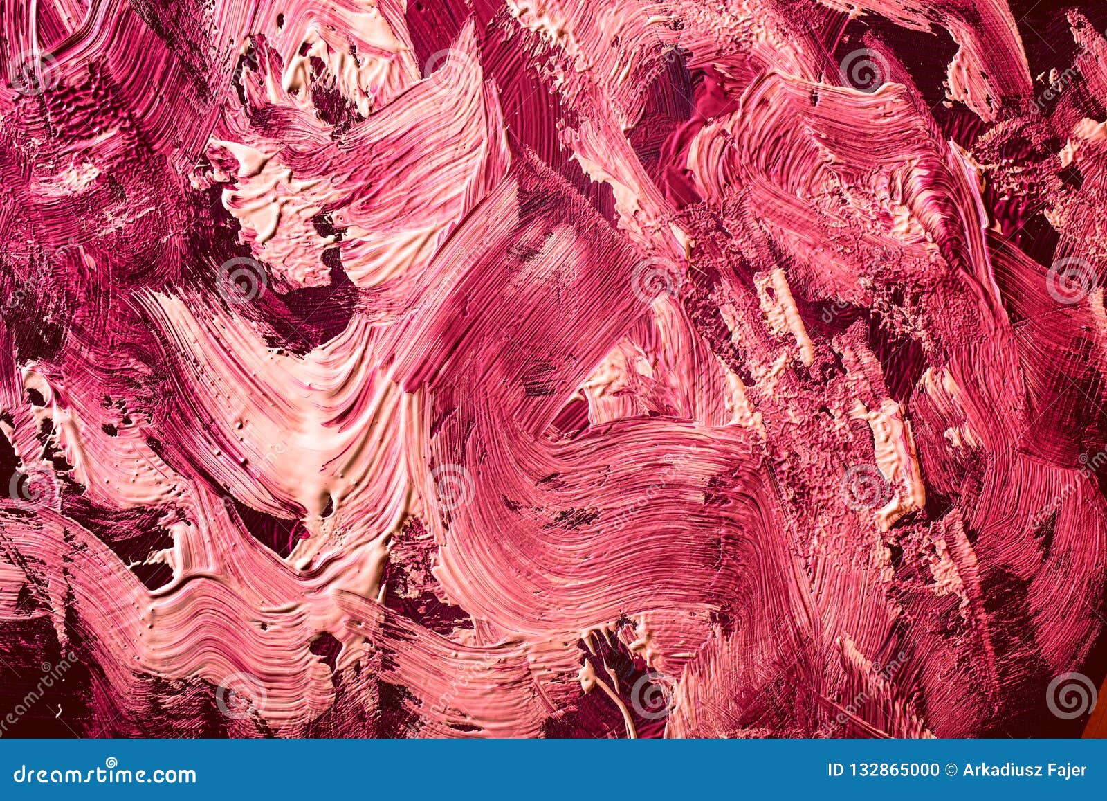 Textura Abstracta De La Pintura De Aceite Stock de ilustración ...