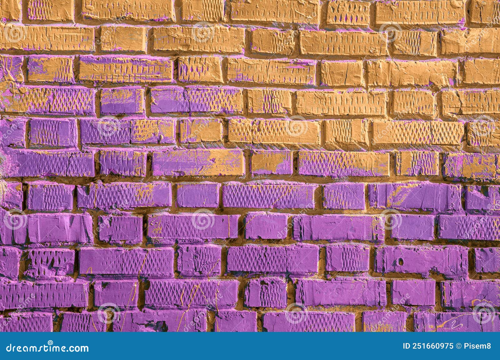 Textura Abstrata Numa Parede De Tijolos Velha Gasta Imagem De Stock