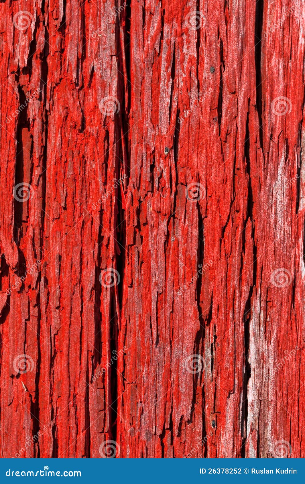 Textura Agrietada De Madera Roja Vieja Foto de archivo - Imagen de ...