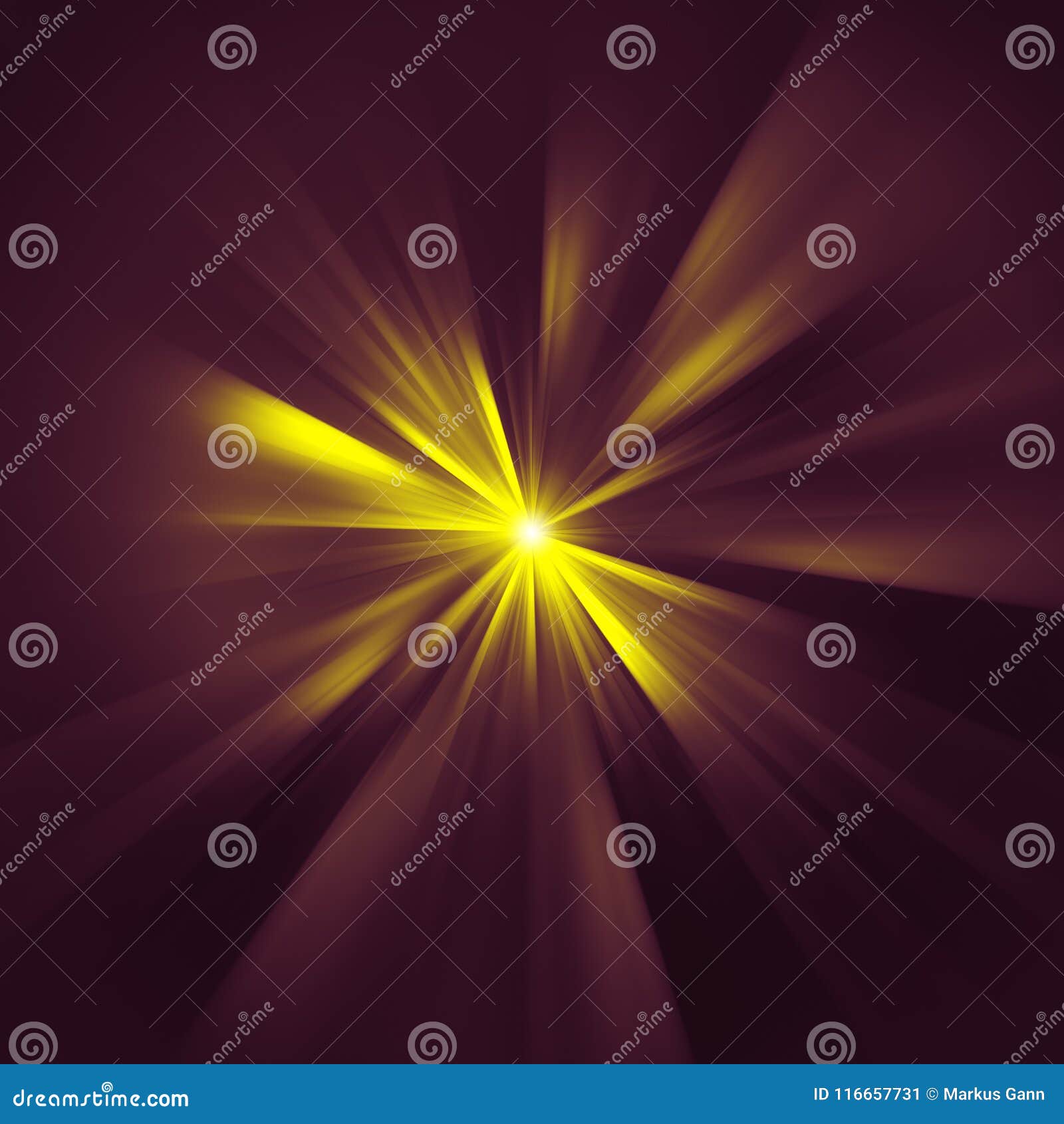 Textura Amarilla De Los Rayos De La Estrella Stock de ilustración ...