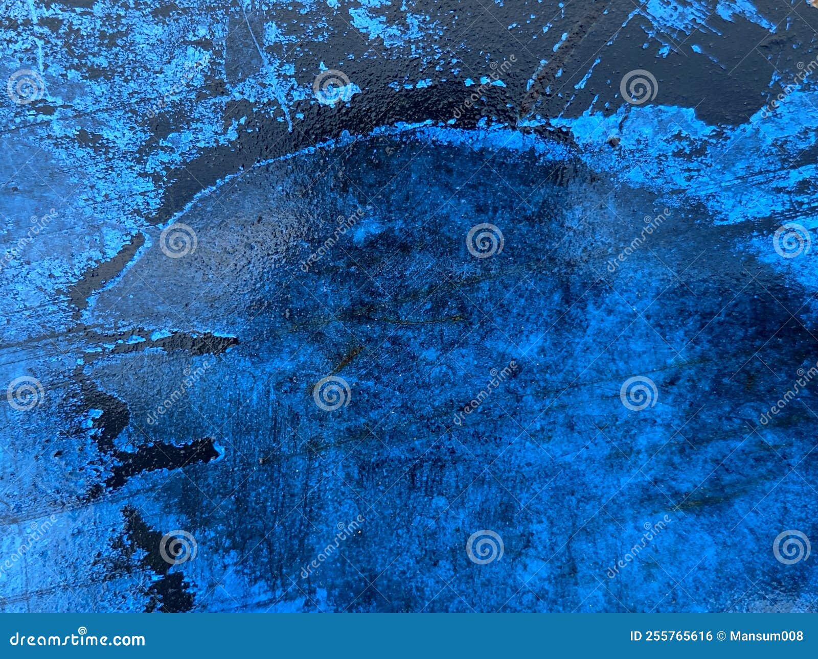 Textura Antiga Da Parede De Ferro Azul Foto de Stock - Imagem de retro ...